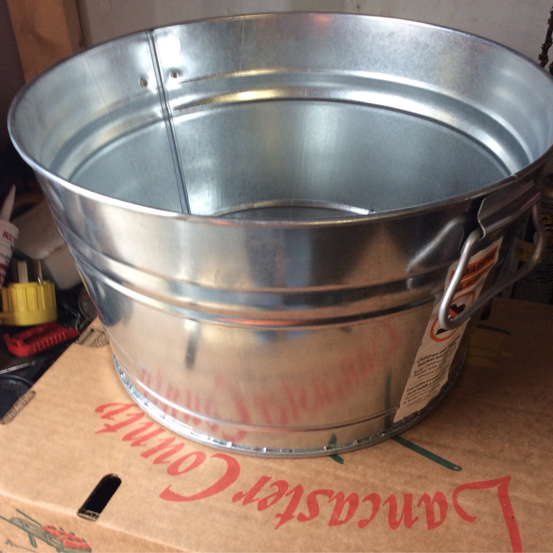 Bucket of stone | Liv'n Green Supply
