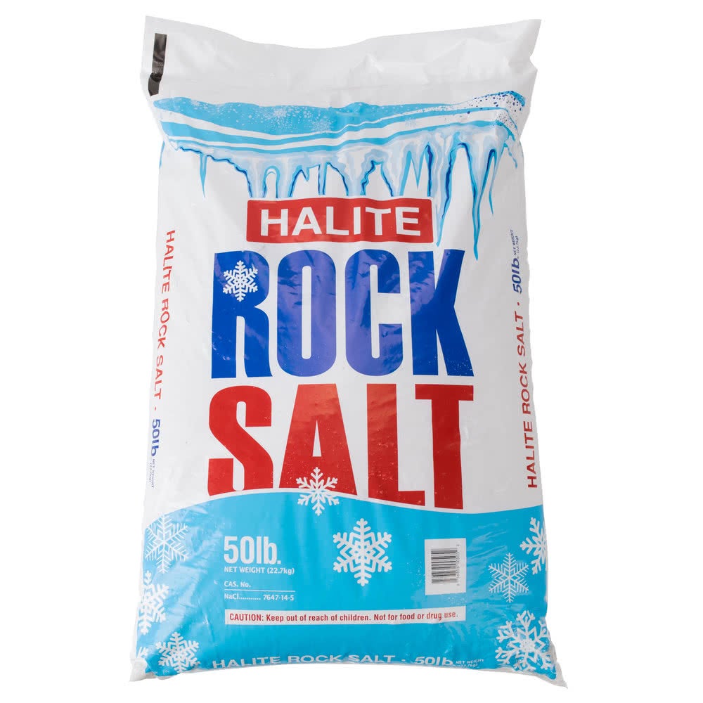 Bagged Rock salt | Liv'n Green Supply