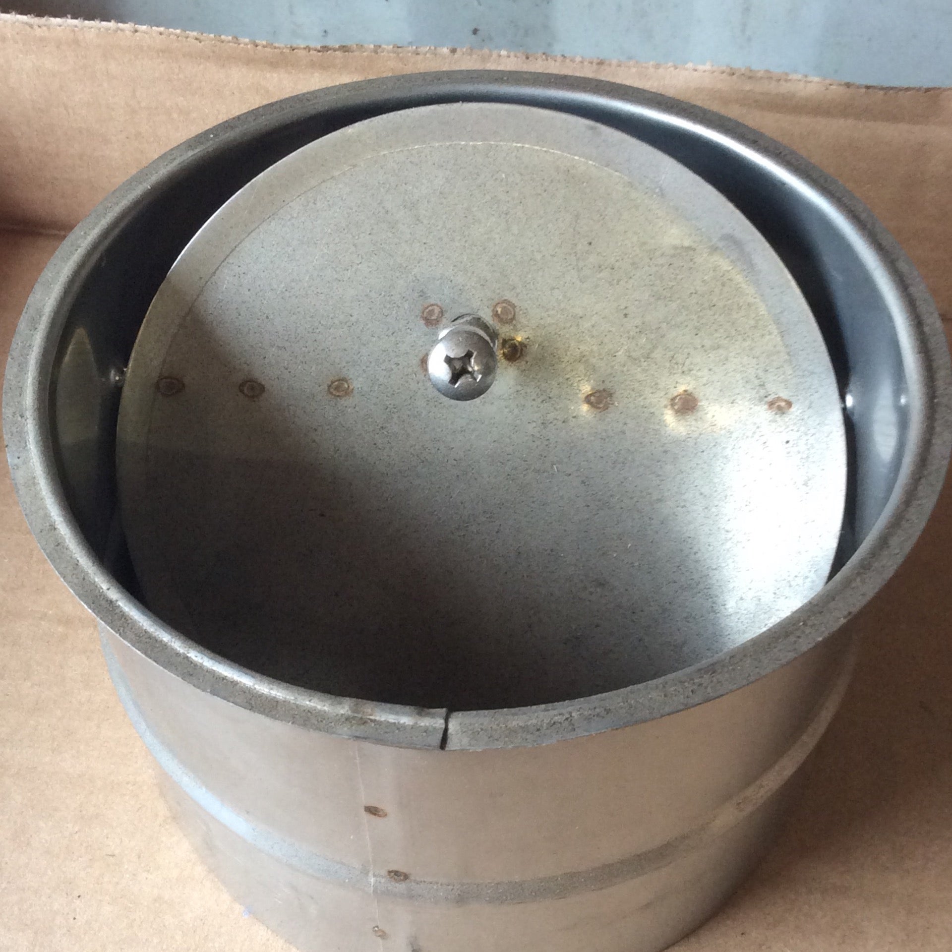 6in Barometric Damper Ss | Liv'n Green Supply